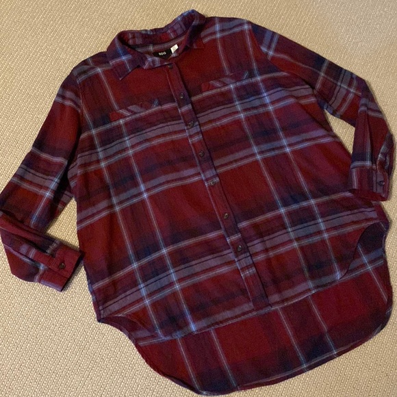 BDG | Tops | Urban Outfitters Bdg Red Plaid Flannel Shirt | Poshmark